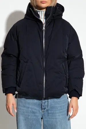 Bottega Veneta Zip Up Cotton Jacket