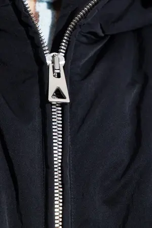 Bottega Veneta Zip Up Cotton Jacket