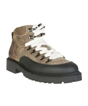 DOUCAL'S Suede Lace-up Hiking Boots