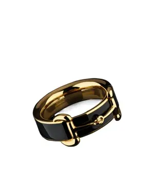 Gucci Horsebit Enamel Ring