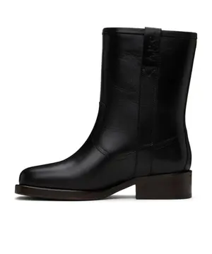 A.p.c. Round Toe Ankle Boots