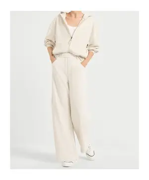 Brunello Cucinelli Elasticated Waist Wide Leg Trousers