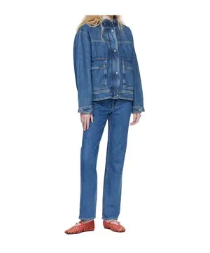 Rag & Bone Long Sleeve Denim Jacket