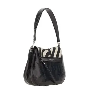 GIANNI CHIARINI Helena Shoulder Bag - Black