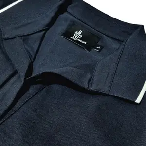 Moncler Short Sleeve Polo Shirt With Contrasting Trim