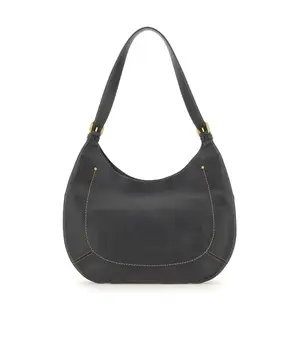 GIANNI CHIARINI Shoulder Bag With Suede Contrast