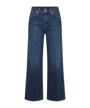 7 For All Mankind Button-fastening Straight-leg Jeans