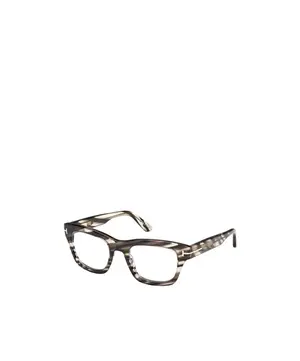 TOM FORD Rectangle Frame Glasses - Black