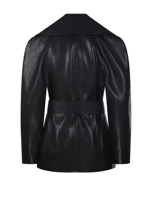 Gucci Collared Belted Trench Coat