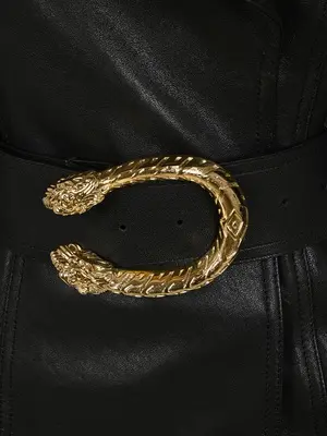 Gucci Collared Belted Trench Coat