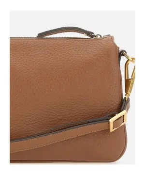 GIANNI CHIARINI Zippered Shoulder Bag