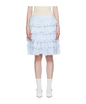 Shushu/tong Frayed Skirts