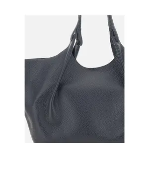 GIANNI CHIARINI Double-handled Textured Leather Shoulder Bag