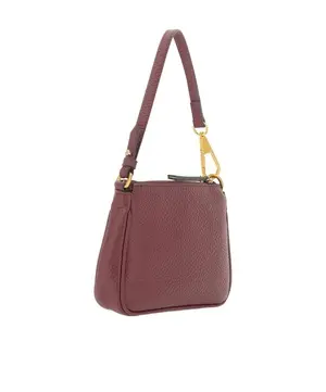 GIANNI CHIARINI Brooke Grained Leather Shoulder Bag