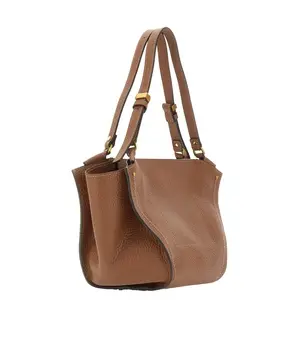 GIANNI CHIARINI Bloom Tulip Shoulder Bag - Walnut