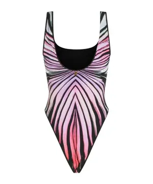 Roberto Cavalli Graphic Printed One-piece Swimsuit
