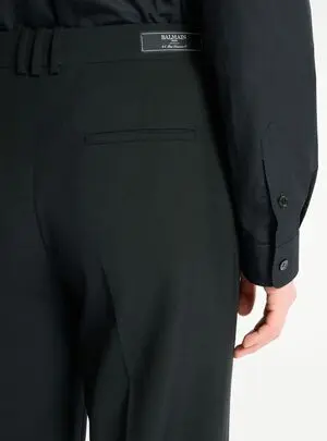Balmain Tailored Wool Trousers