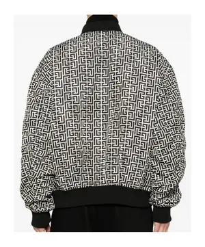 Balmain Monogram Bomber Jacket