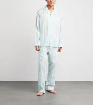 Derek Rose Cotton Amalfi Pyjama Set