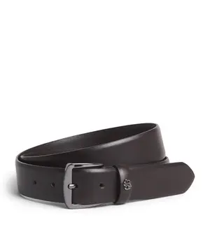 Boss Silver Tone Belts For Men