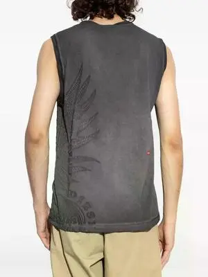 DIESEL® Graphic Print Cotton Tank Top