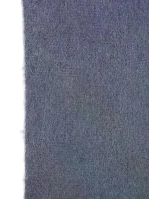 BONSAI Fringed Logo-patch Scarf