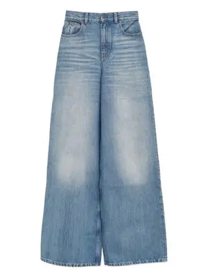 Chloé Wide-leg Denim Jeans - Multicolor