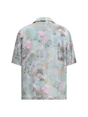 Off-White Printed Bowling Shirt - Multicolor