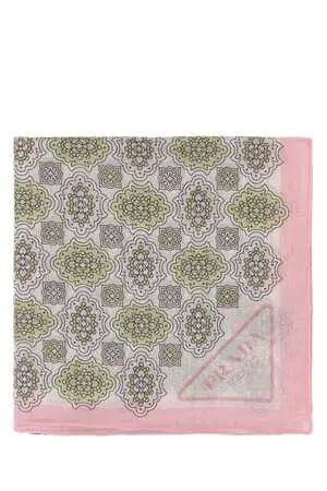 Prada Printed Cotton Foulard - Multicolor
