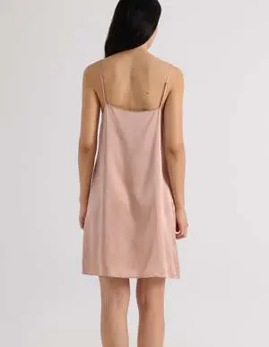 Araks Toulouse Silk Charmeuse Slip Dress - Black