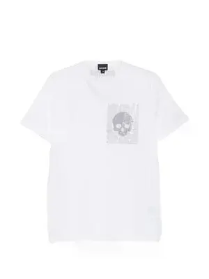 Just Cavalli Skull-motif T-shirt - White