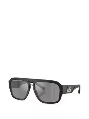 Dolce & Gabbana Matte Pilot Sunglasses