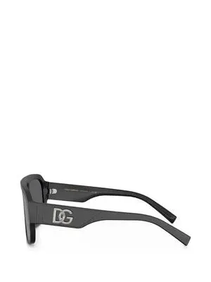 Dolce & Gabbana Matte Pilot Sunglasses