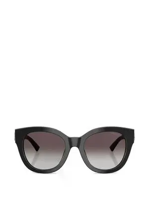 JIMMY CHOO Oval Frame Sunglasses