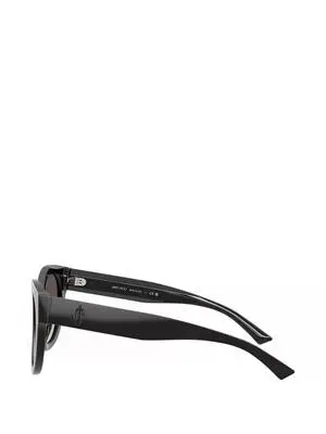 JIMMY CHOO Oval Frame Sunglasses