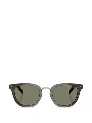 Prada Iconic Plaque Sunglasses - Brown