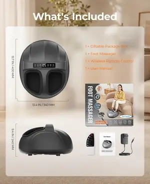 SKONYON Powerful Rechargeable Deep Muscle Massager With 4 Heads-silver