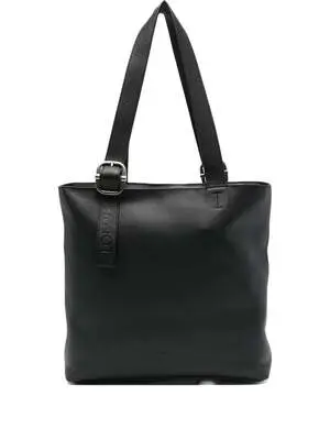 Loewe Loop Zipped Leather Tote - Multicolor