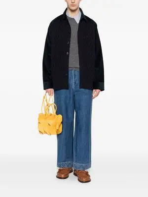 Loewe Knitted Cotton Overshirt - Multicolor