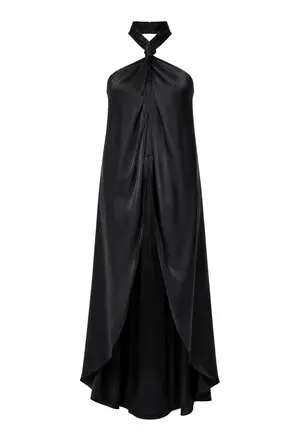 ZAFUR Amalfi Overdress In Caviar - Black