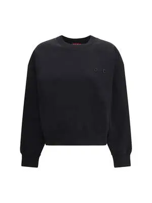 Gucci Brushed Cotton Jersey Sweatshirt With Horsebit Embroidery - Black