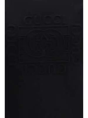 Gucci Cotton Sweatshirt With Raised Logo