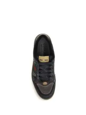 Gucci Screener Sneakers - Black