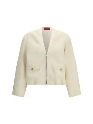 Gucci Tweed Jacket - Cream