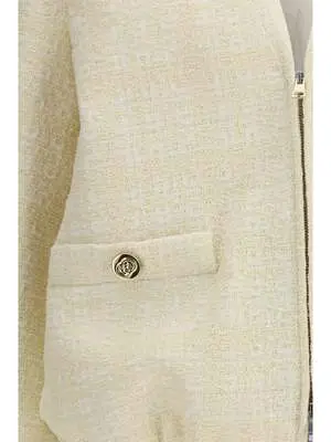 Gucci Tweed Jacket - Cream