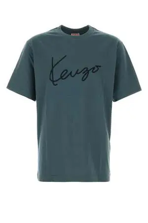 Kenzo Air Force Cotton T-shirt - Blue