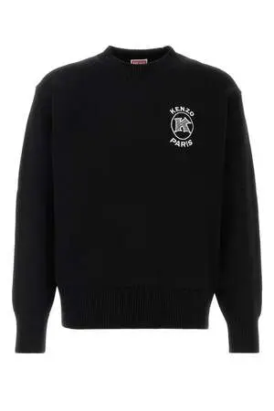 Kenzo Cotton Sweater - Black