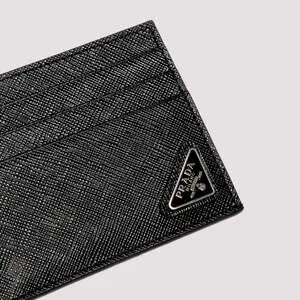 Prada Saffiano Sleek Card Holder