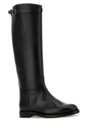 Church's Leather Knee-high Boots - Black