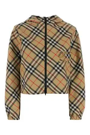 Burberry Embroidered Twill Reversible Jacket - Multicolor